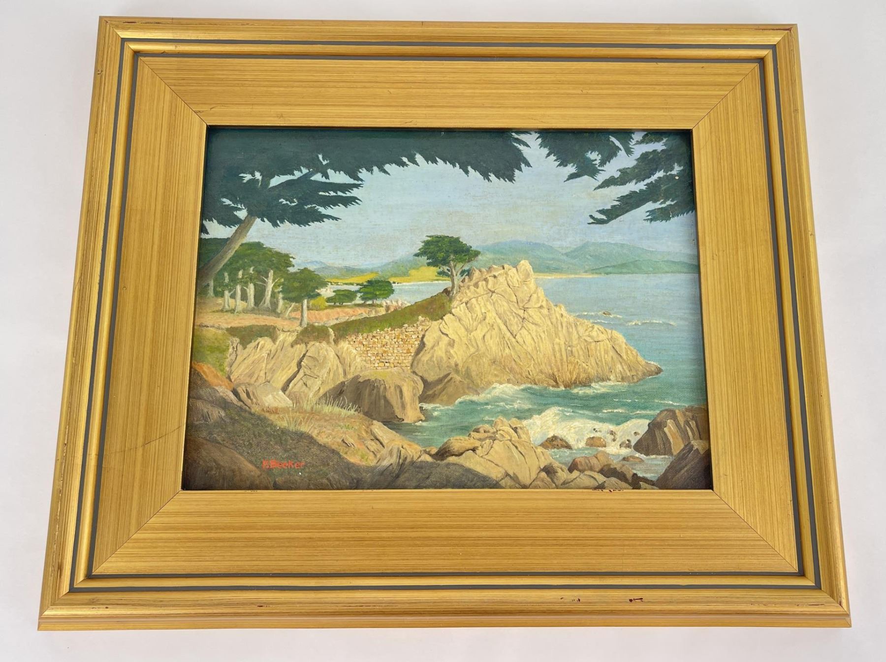 Fred William Becker Carmel California Painting