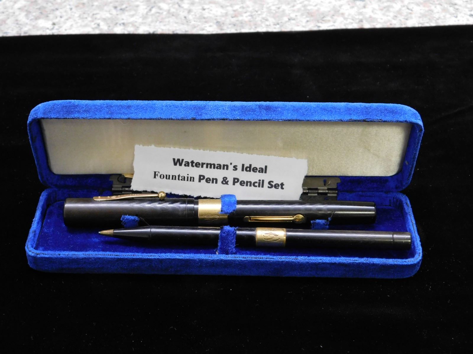 Waterman's Ideal Fountain Pen & Pencil Set