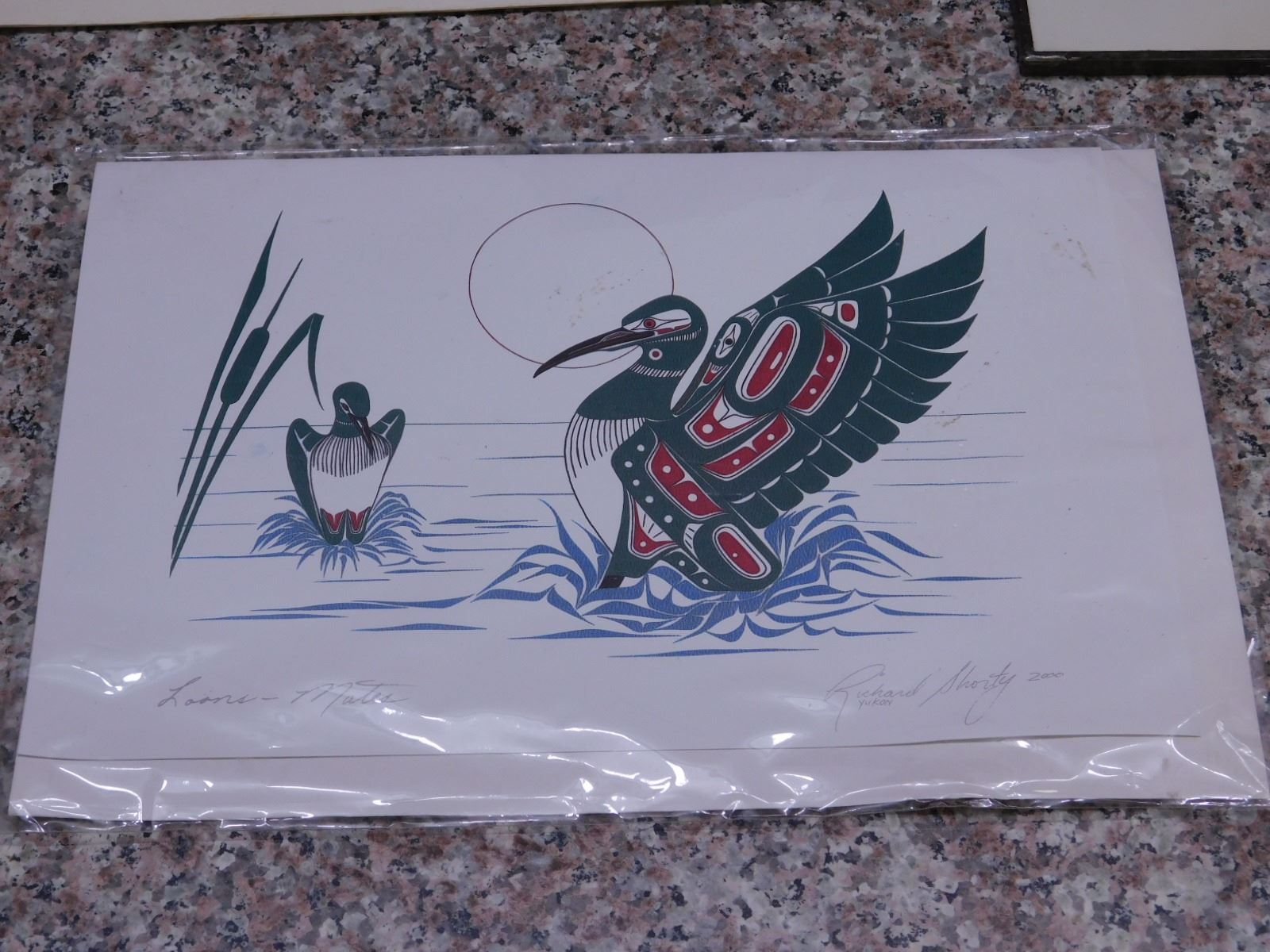 Lot of 5 Ojibway Art Cards Group of 7 Artists Jackson Beardy Woodlands ...