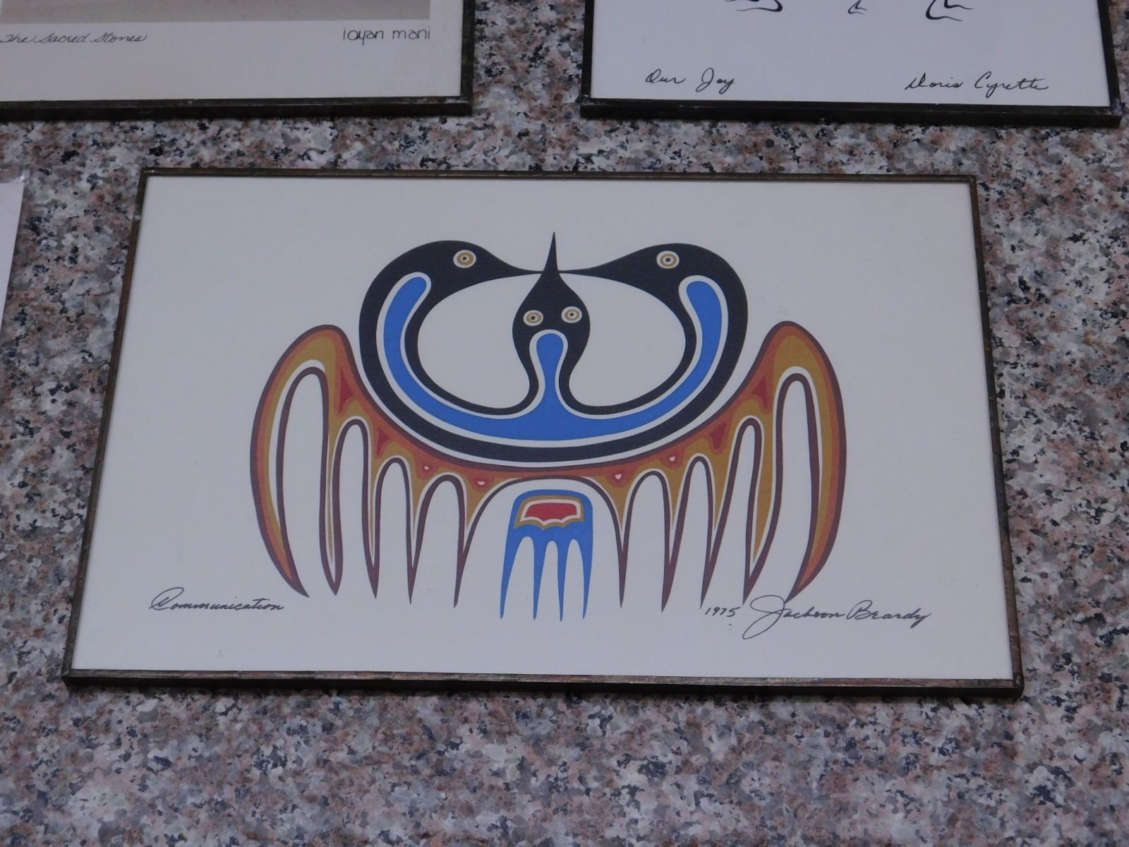 Lot of 5 Ojibway Art Cards Group of 7 Artists Jackson Beardy Woodlands ...