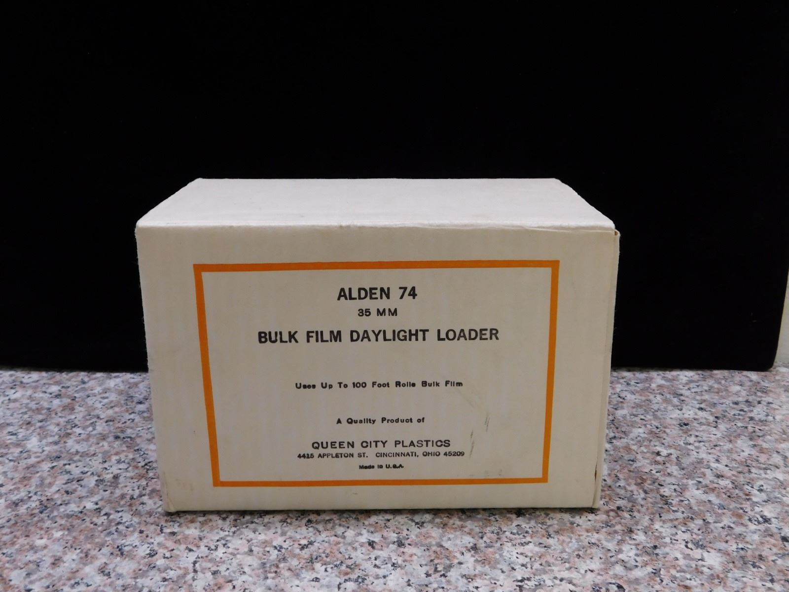 Bulk Film Daylight Loader Alden 74 35mm Vintage With Box