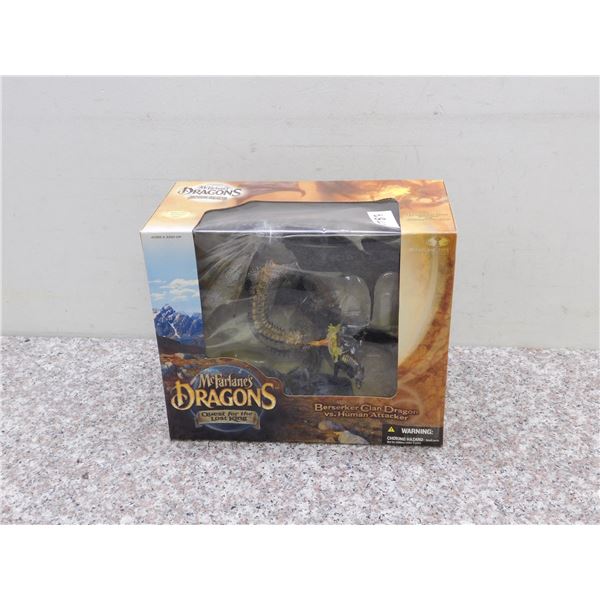McFarlane Dragons Quest For The Lost King Deluxe Box Set Berserker Clan ...