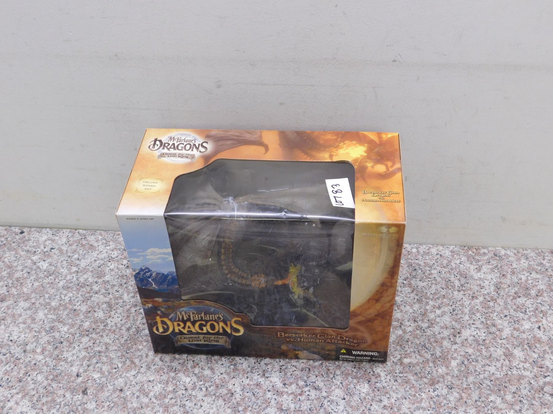 McFarlane Dragons Quest For The Lost King Deluxe Box Set Berserker Clan ...