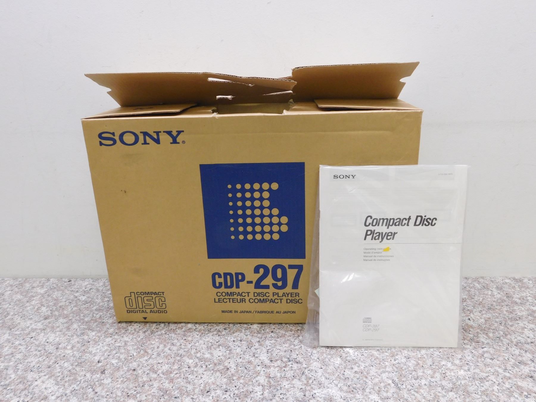 Sony Compact Disc Player CDP-297 CD Player