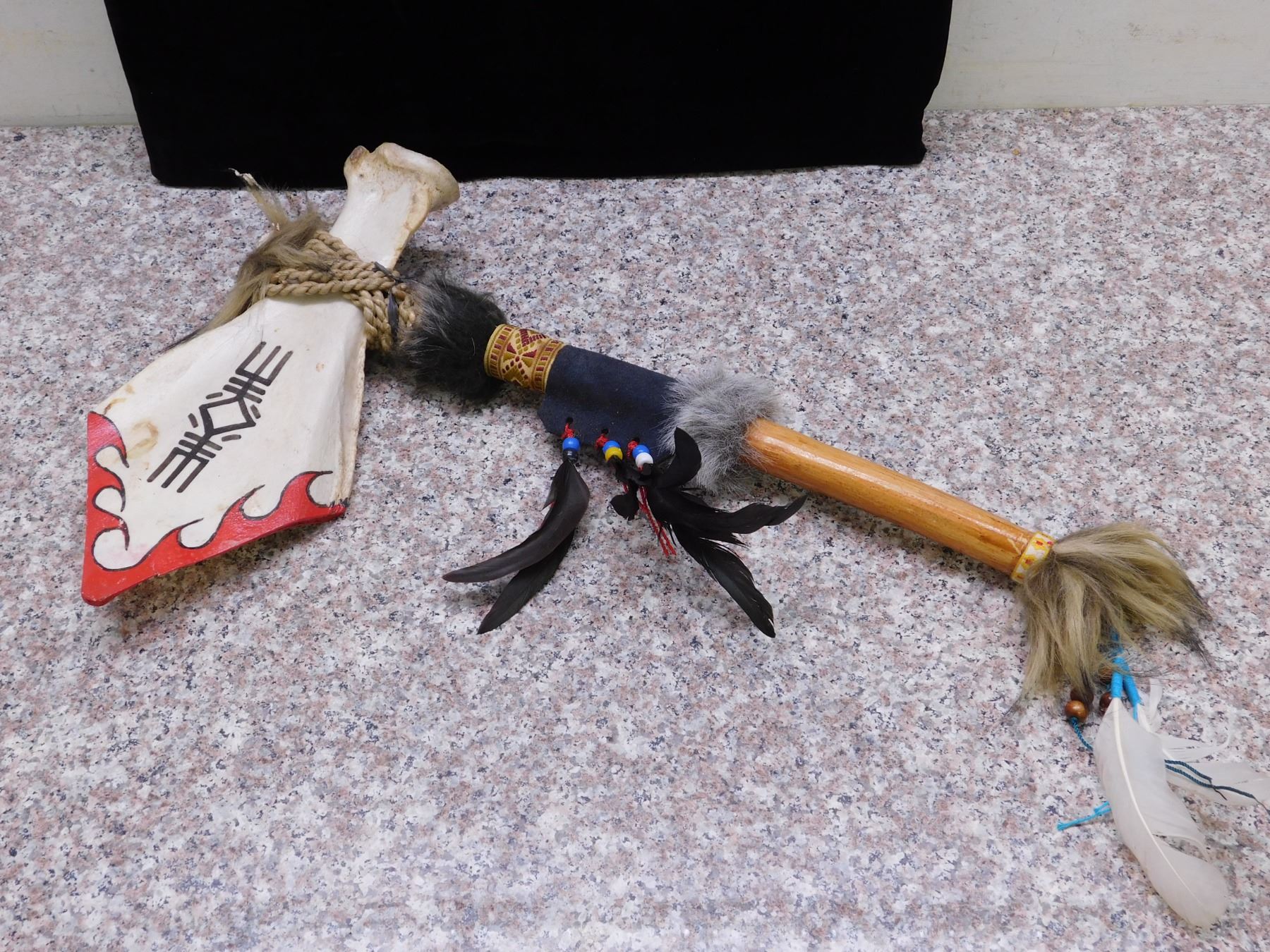 Bone Axe Tourist Souvenir Handmade Decorative Tomahawk Hatchet Native ...