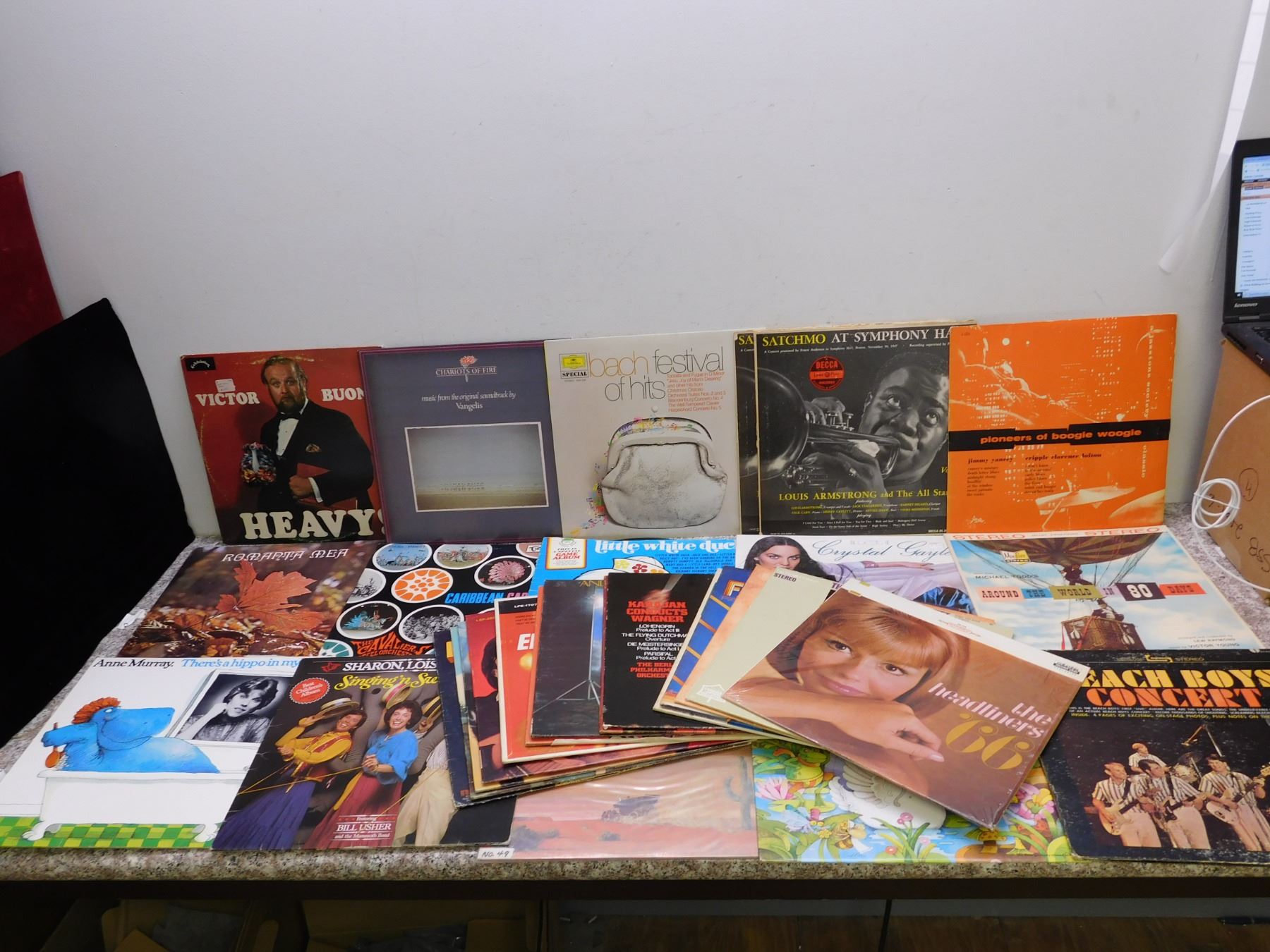 Lot of 30 Vinyl Records Vintage Assorted Genres Elvis, Kids, Etc