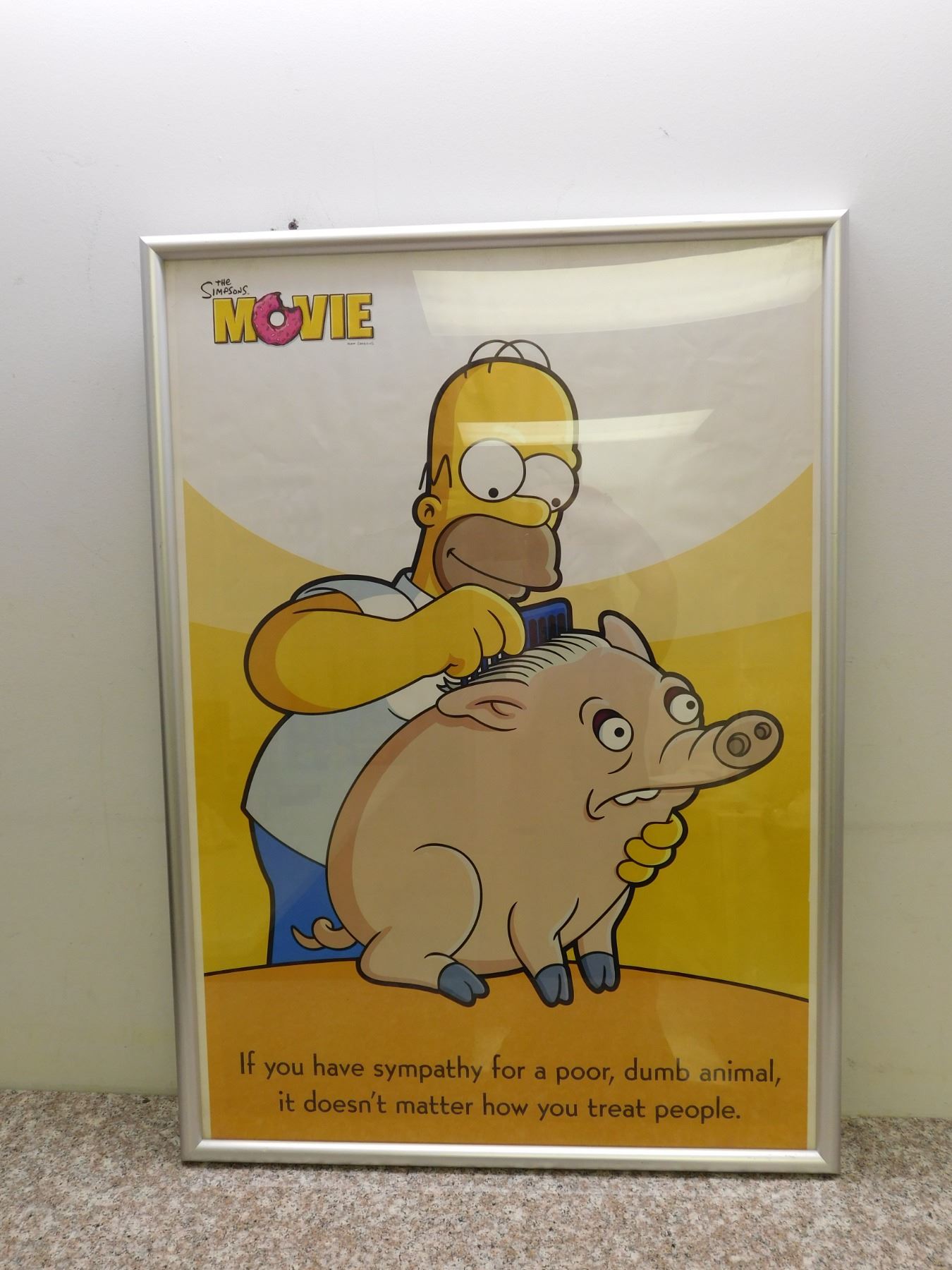 The Simpsons Movie Framed Wall Poster