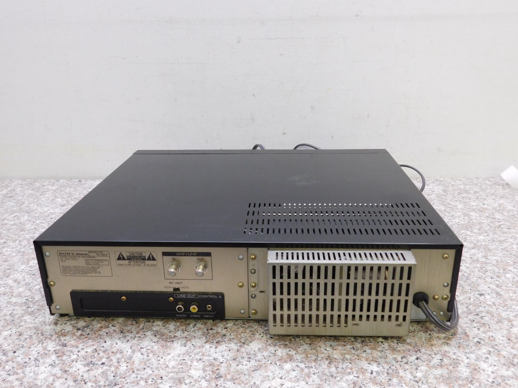 SONY Super BETAMAX SL-810D