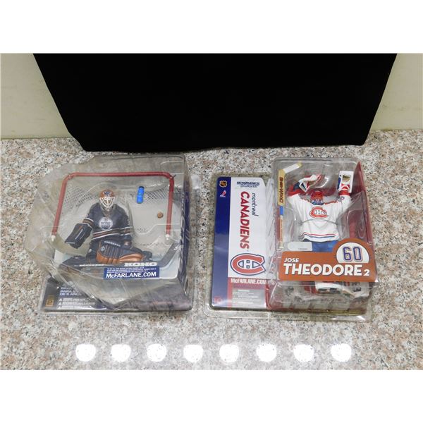 Lot of McFarlane NHL Figures Jose Theodore 2 Chase Variant and Tommy ...