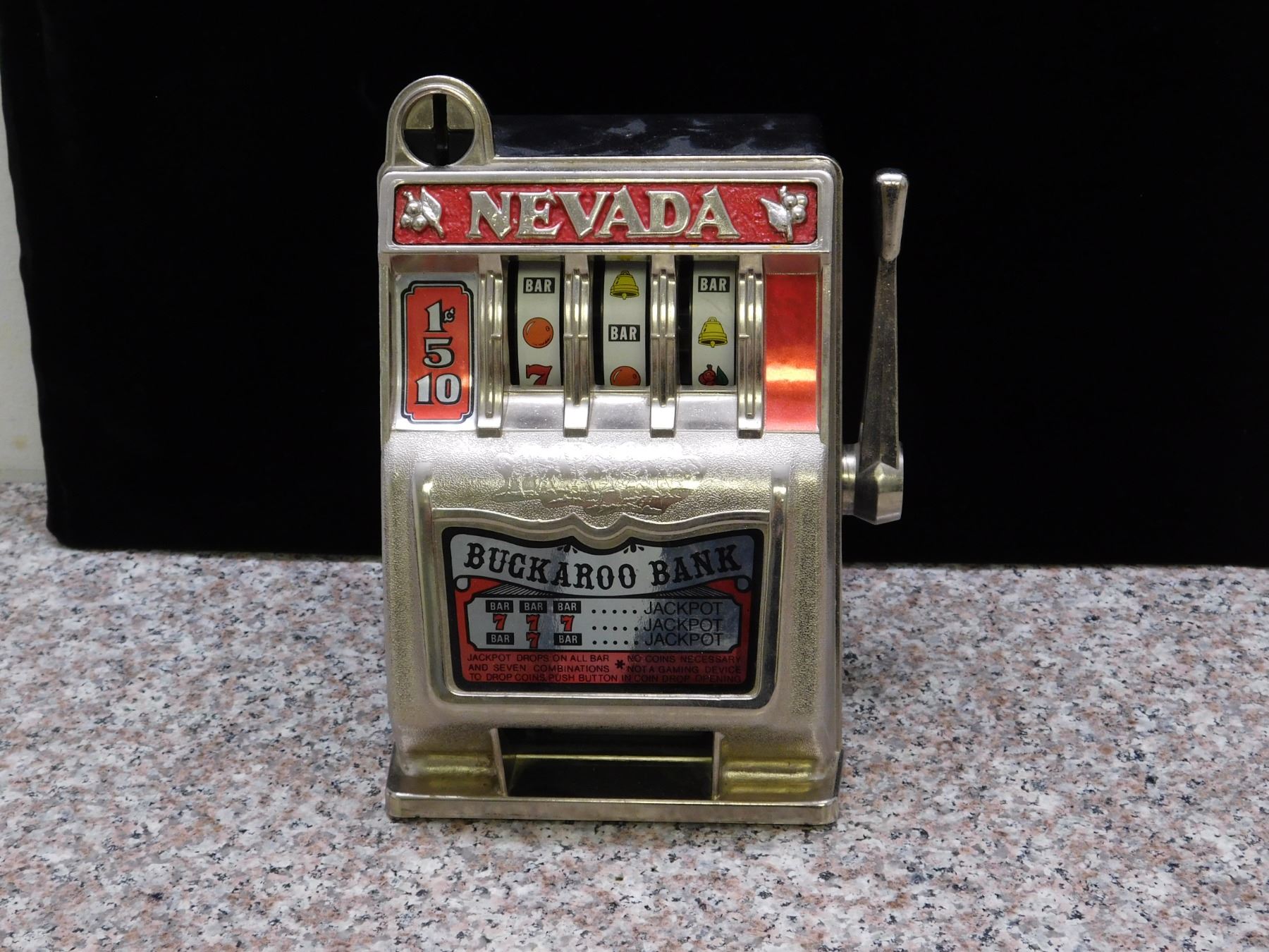 Navada Buckaroo Bank Slot Machine