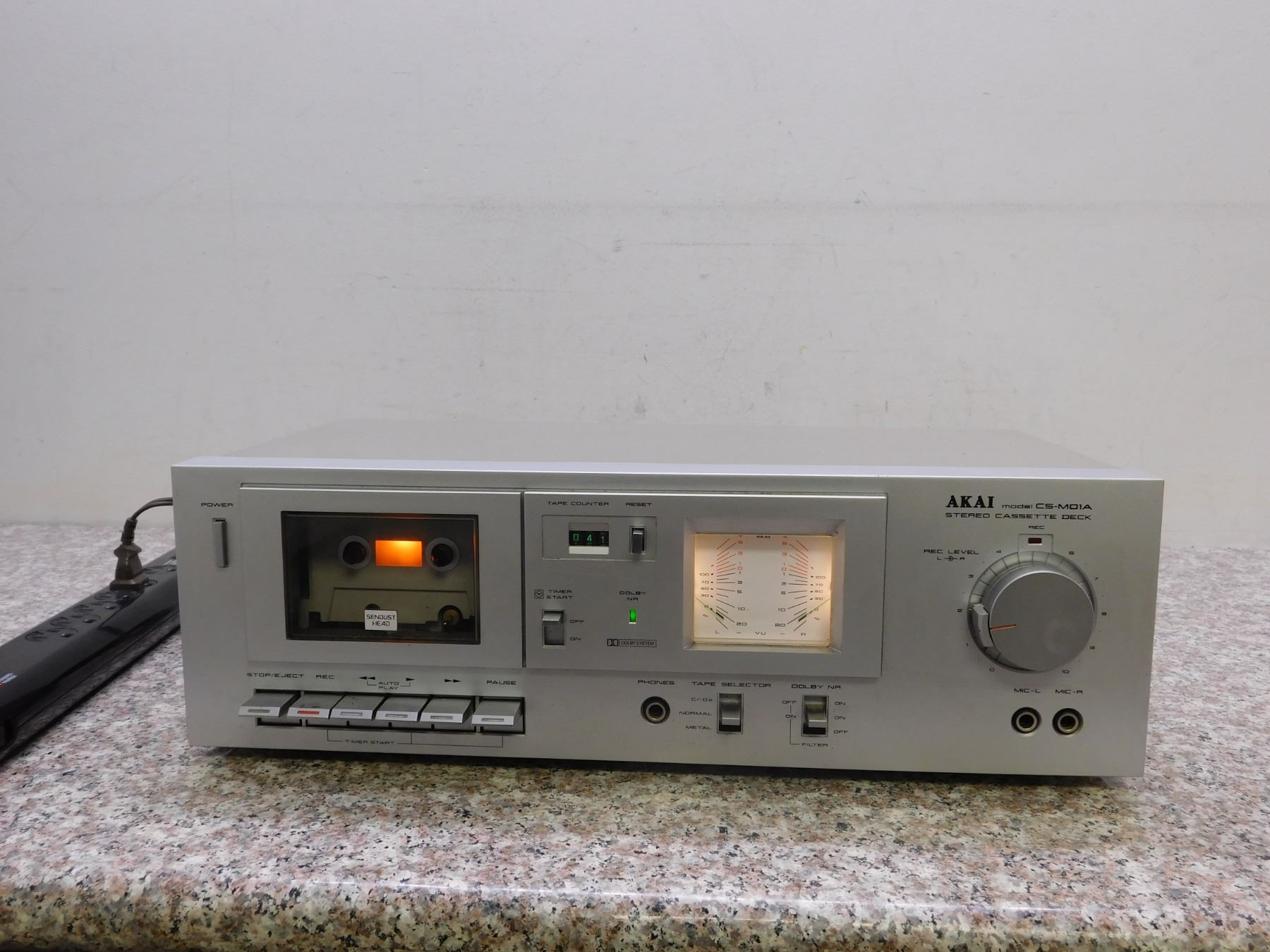 AKAI CS-M01A Stereo Cassette Deck