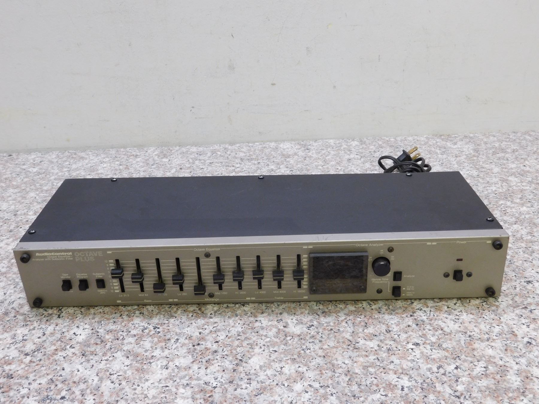 Audio Control Octave Plus Octave Equalizer *for parts repair*