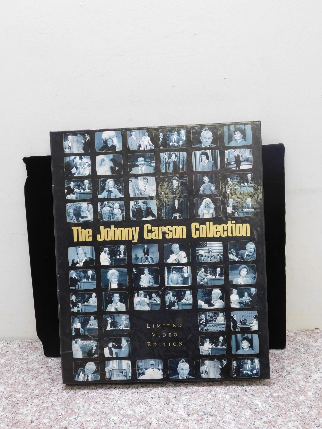 The Johnny Carson Collection VHS w/ Signed Repo Picture COMPLETE
