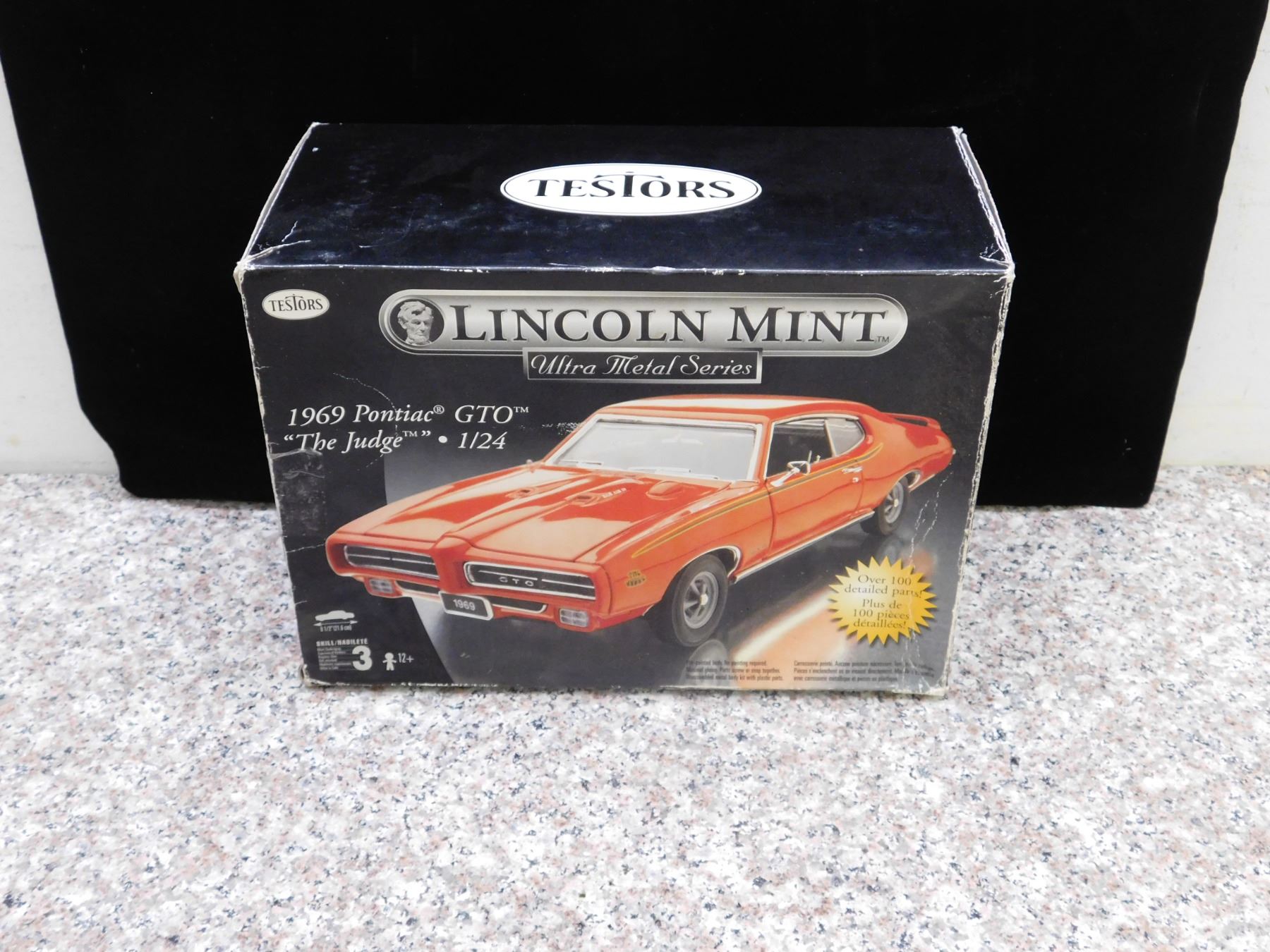 Testors Built 1969 Pontiac GTO The Judge Ultra Metal Series 1/24 Scale