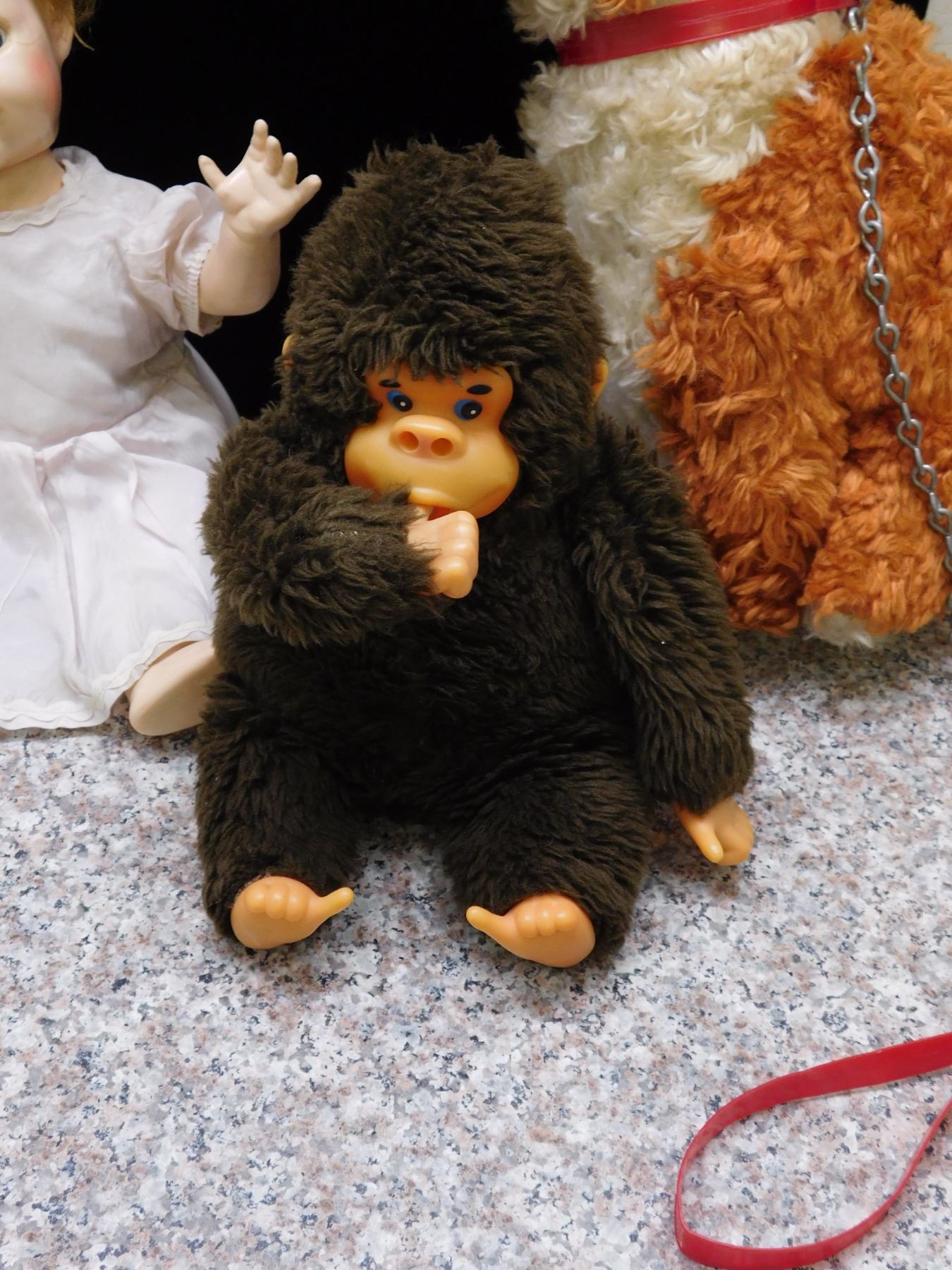 Lot 3 Vintage Stuffed Plush Lassie Dog and Pedigree Made in England ...