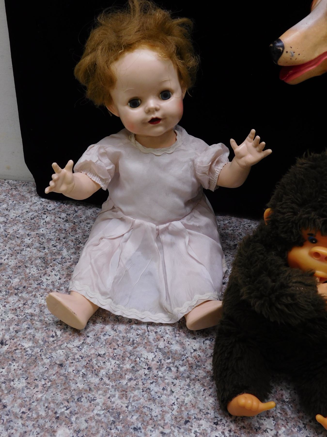 Lot 3 Vintage Stuffed Plush Lassie Dog and Pedigree Made in England ...