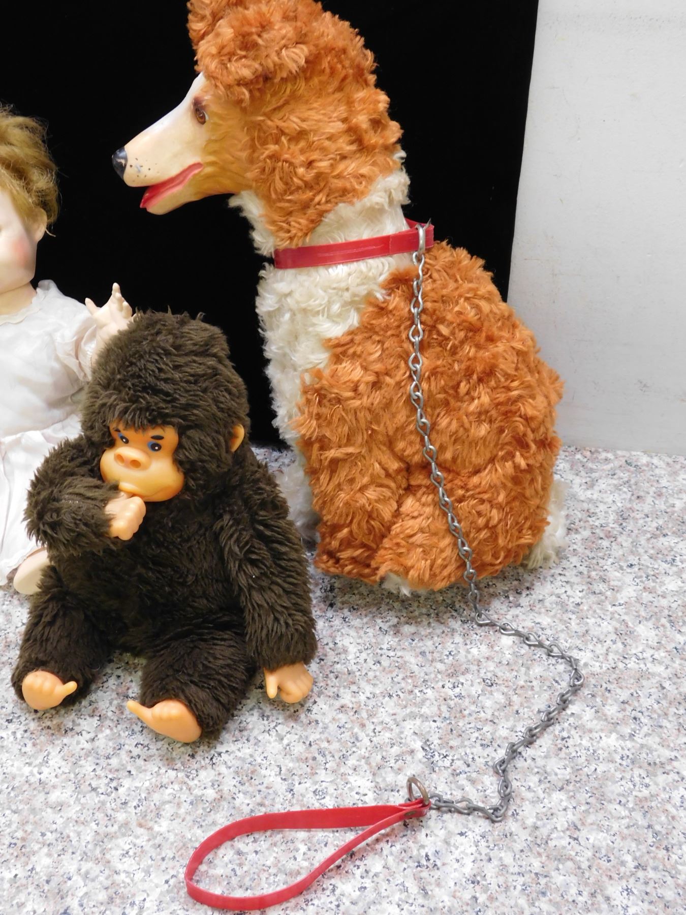 Lot 3 Vintage Stuffed Plush Lassie Dog and Pedigree Made in England ...