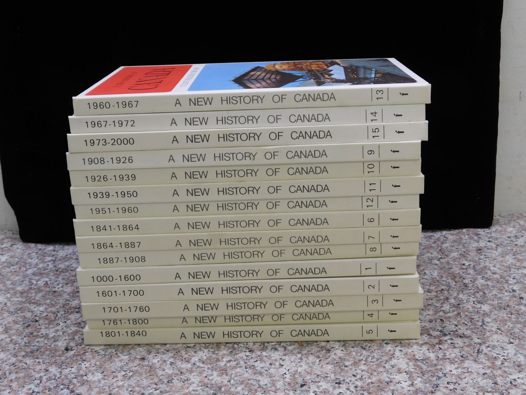 A New History of Canada Set of Books – 15 Volumes, 1973 Edition. All ...