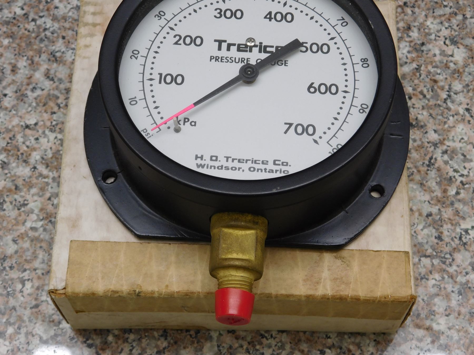 H.O. Trerice CO Pressure Guage