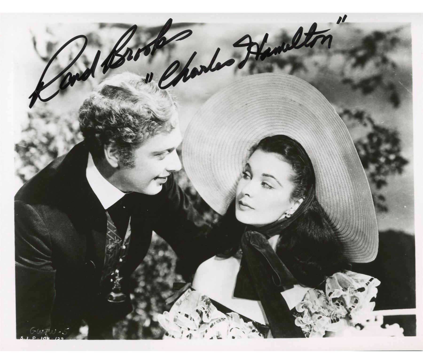 Gone With The Wind Rand Brooks signed photo