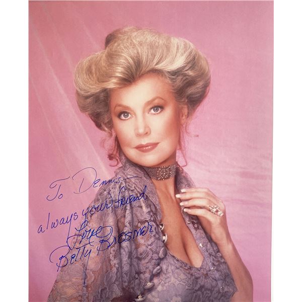 Betty Brosmer Signed Photo