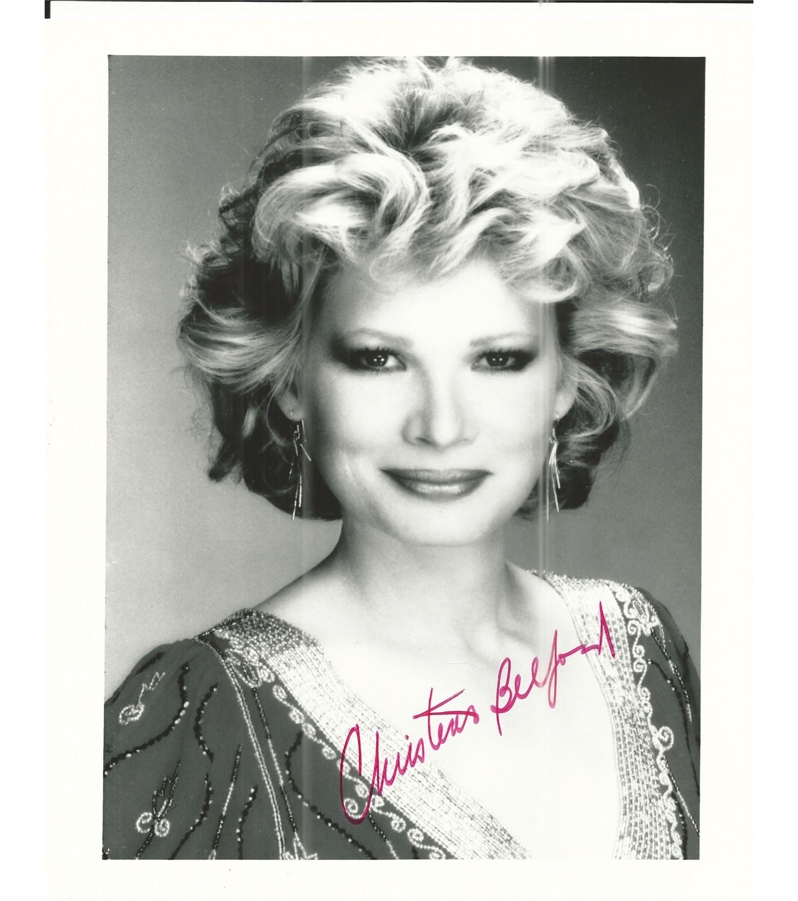 Magnum S Christine Belford Signed Photo
