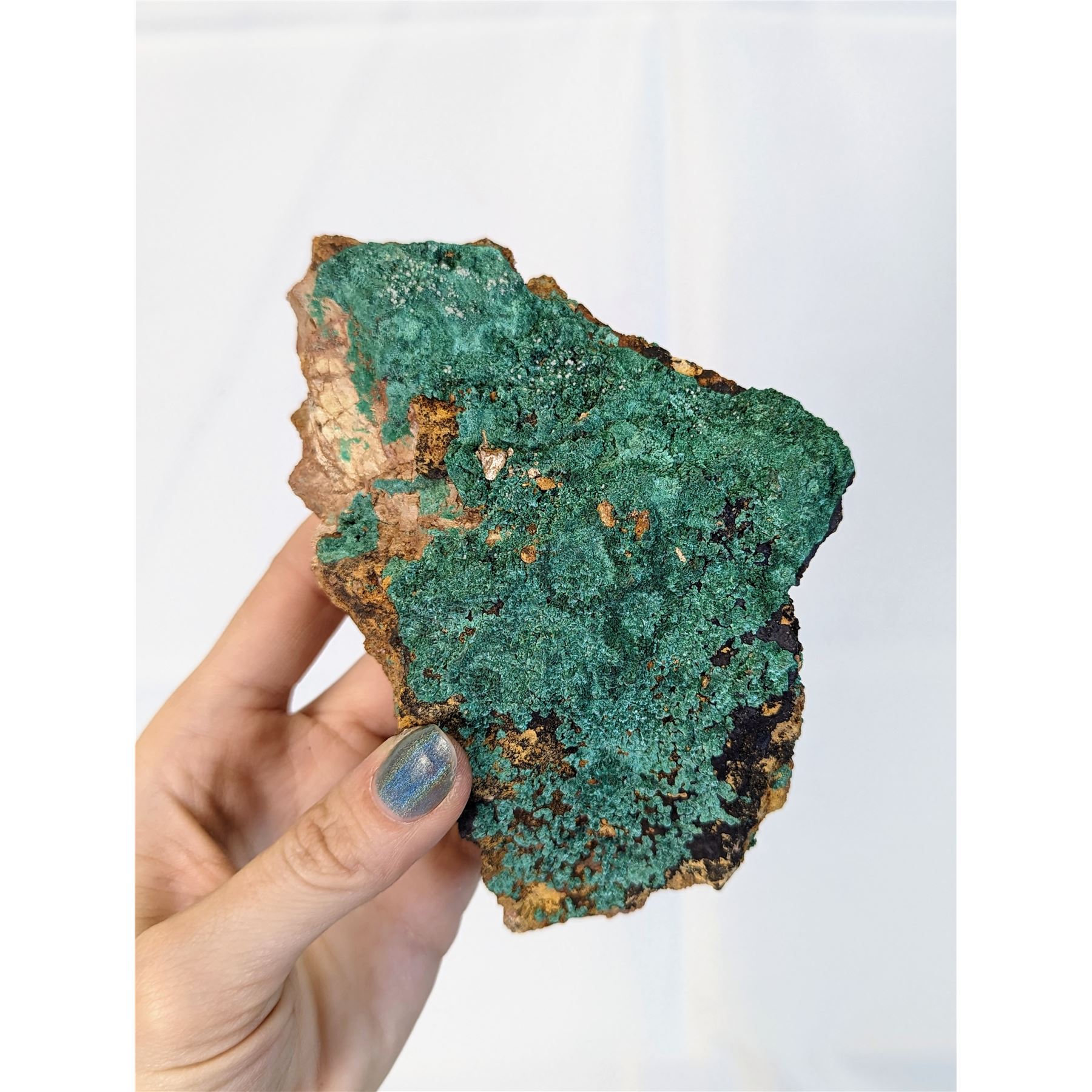 Raw Malachite Mineral Specimen