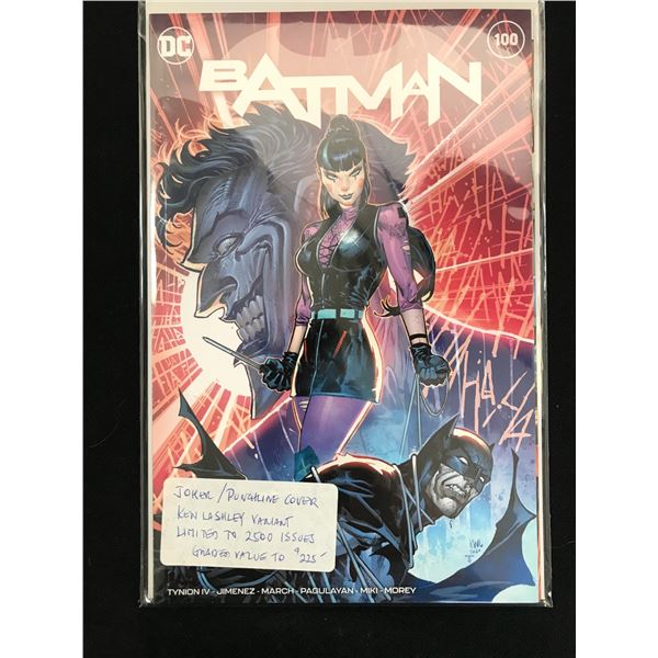 BATMAN #100 (DC COMICS) BATMAN #100 (DC COMICS)