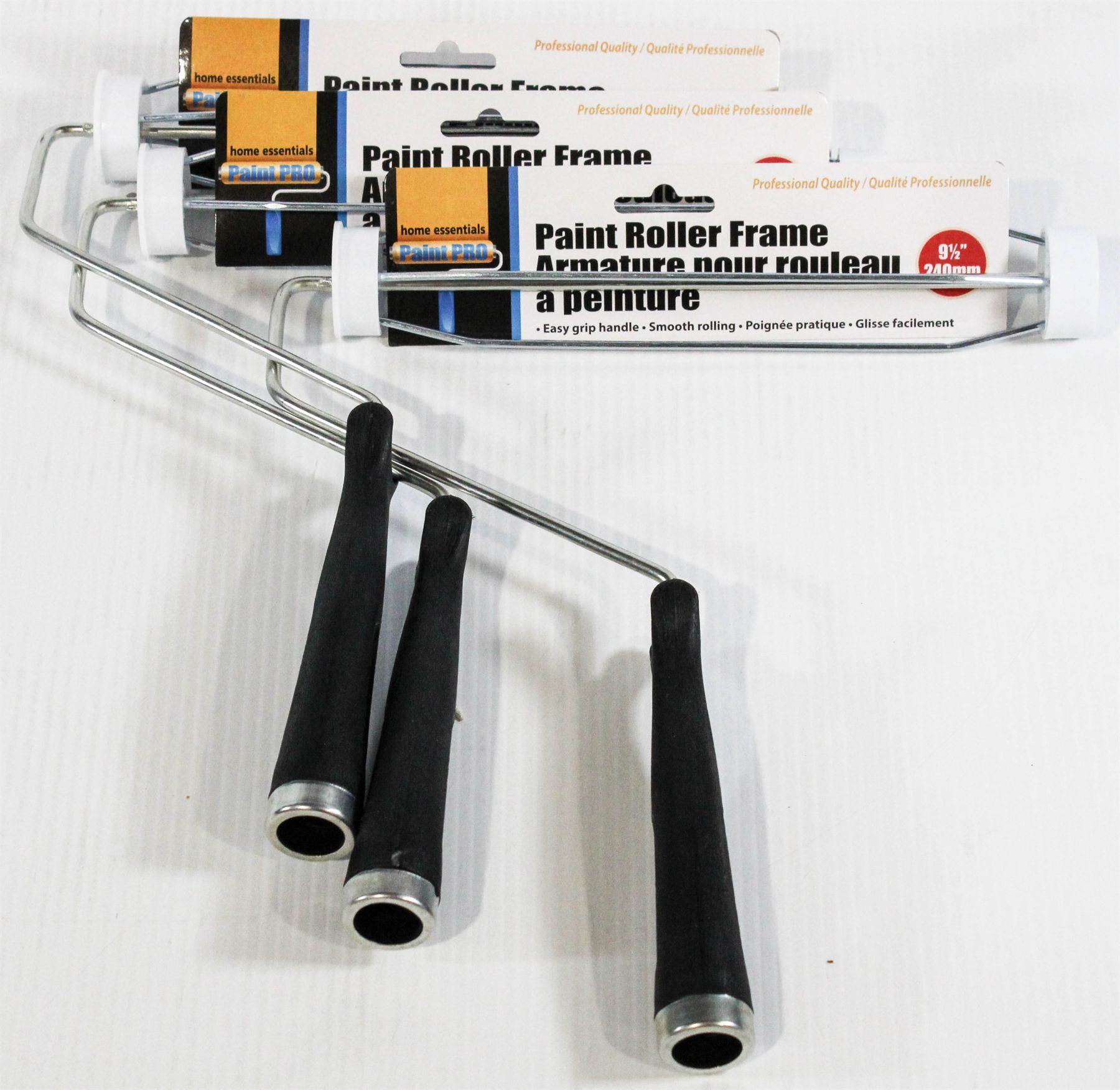 THREE 9 1/2" PAINT ROLLER FRAMES