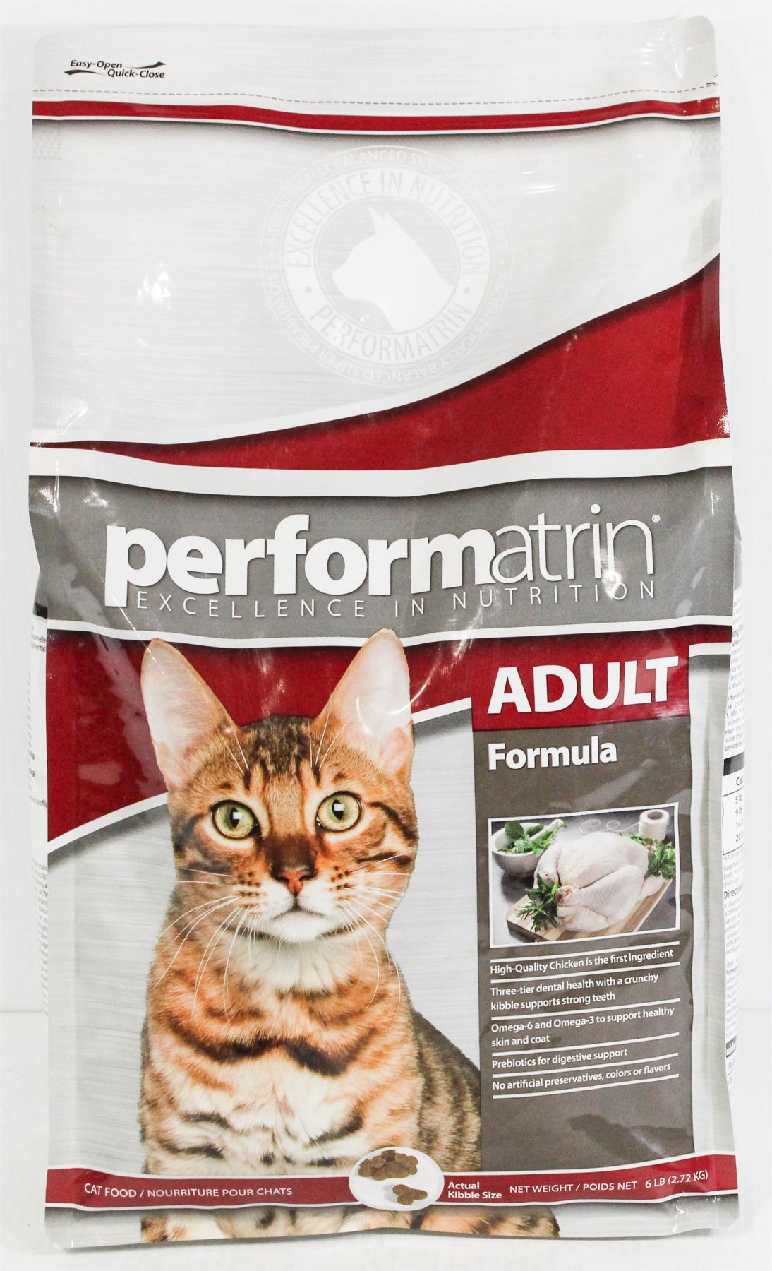 PERFORMATRIN ADULT FORMULA PREMIUM CAT FOOD - 6 LB
