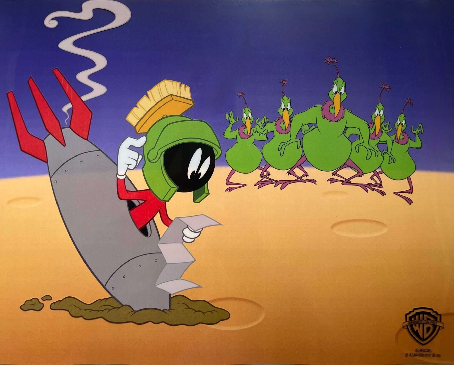 Warner Bros Looney Tunes Marvin the Martian & The Instant Martian Soldiers