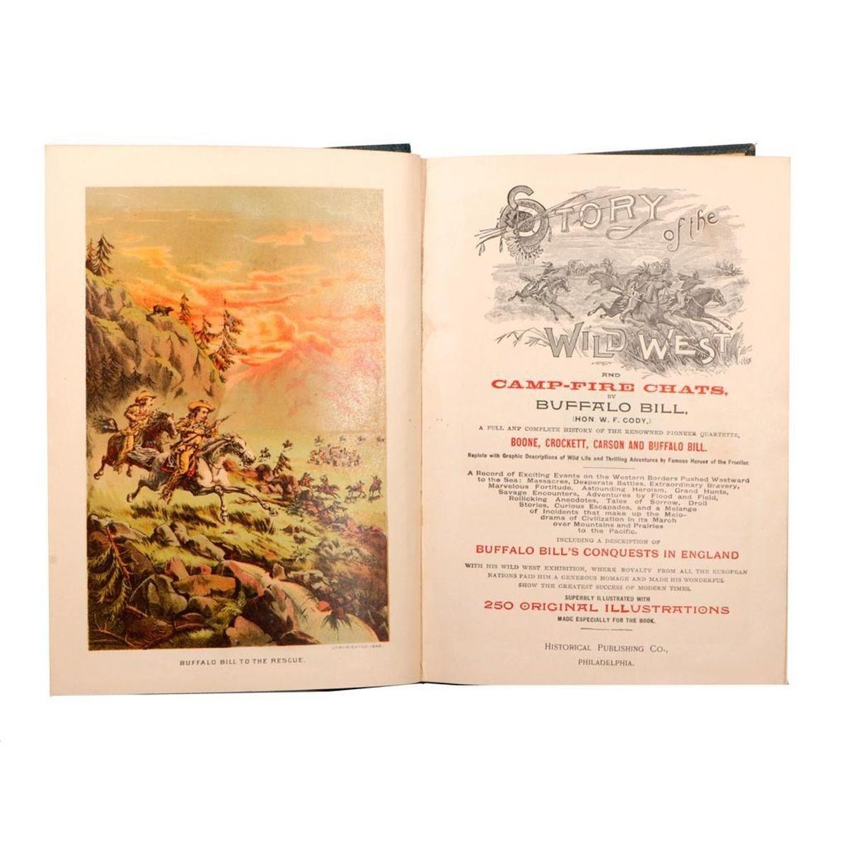 Story of the Wild West, 1888.