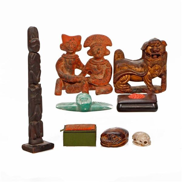 Collection of Boxes/Curios.