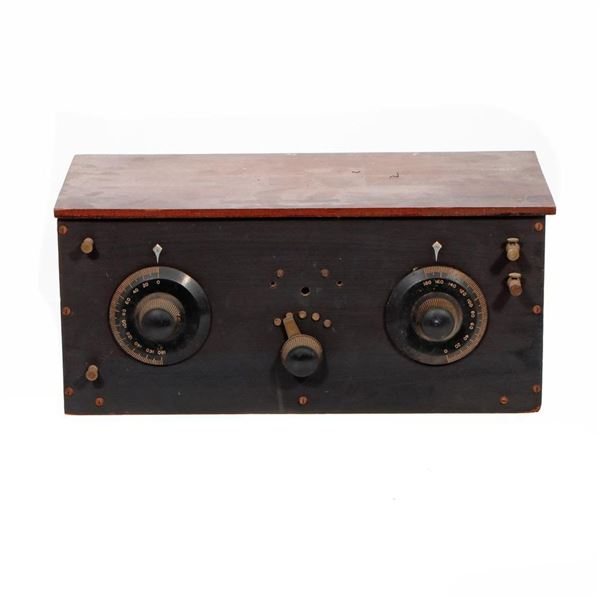 Home Made (Kit?) Wood Enclosure Radio