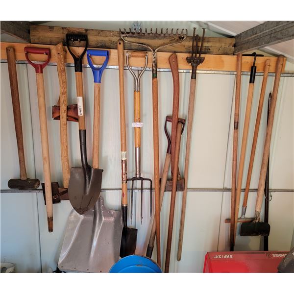 Assortment Of Gardening Tools Beck Auctions Inc