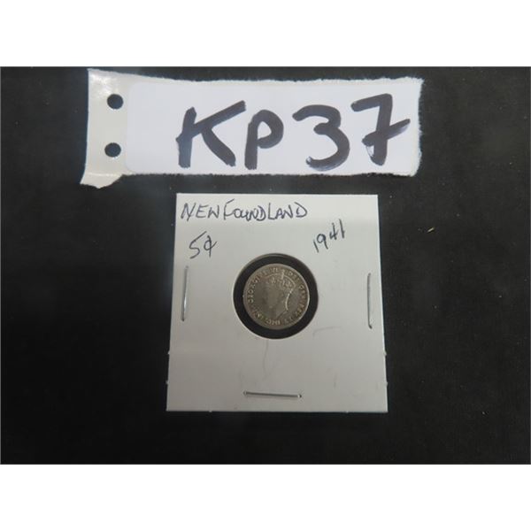 1941 Newfoundland 5 Cent Coin 1941-newfoundland-5-cent-coin