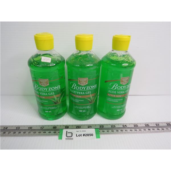 Body Zone Aloe Vera After Sun Gel Bodnarus Auctioneering