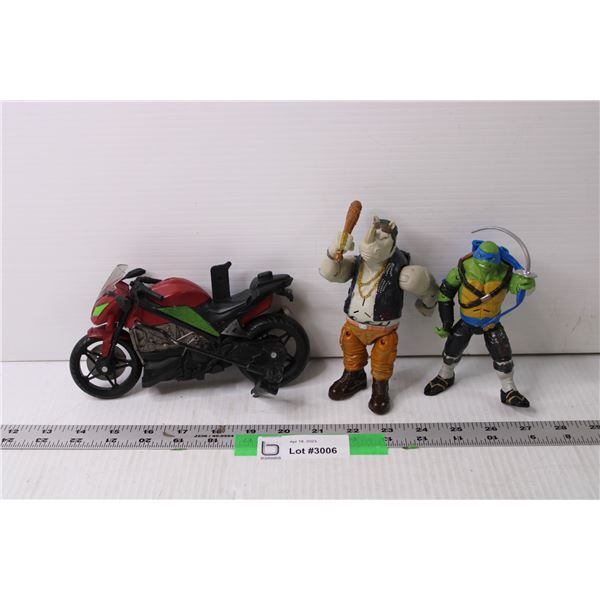 Assorted Tmnt Action Figures Bodnarus Auctioneering