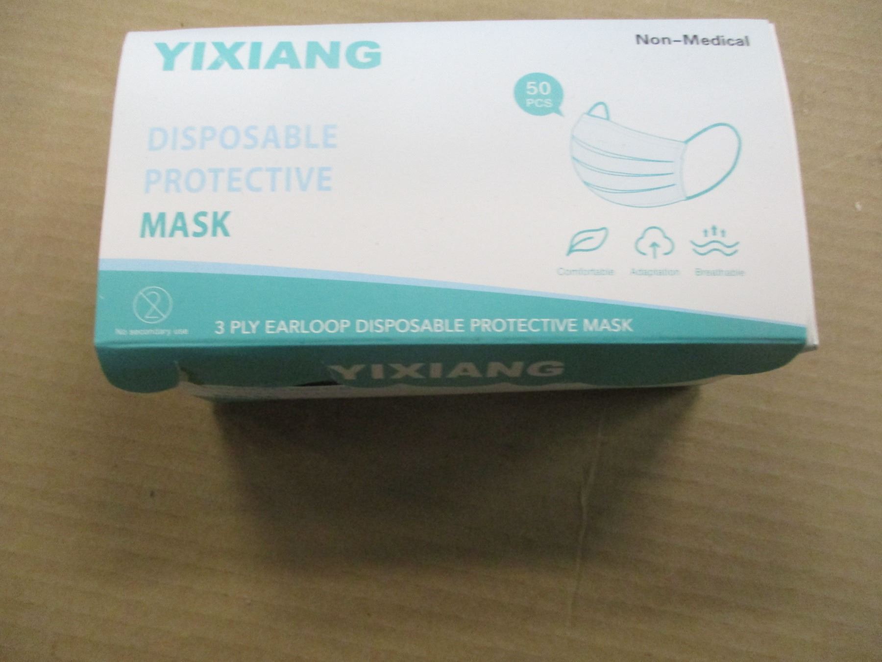 FACE MASKS (50) - PER BOX