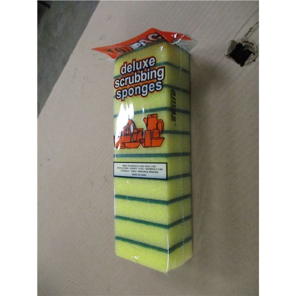 STORE CLOSE-OUT: RECTANGULAR SPONGES (10) - PER PACKAGE