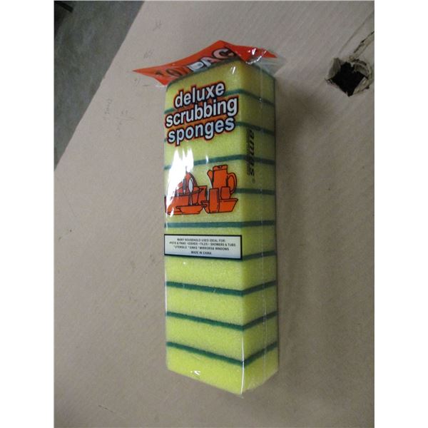 STORE CLOSE-OUT: RECTANGULAR SPONGES (10) - PER PACKAGE