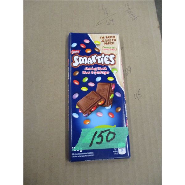 SHELF PULLS (AS IS): SMARTIES CHOCOLATE BAR (100 G)