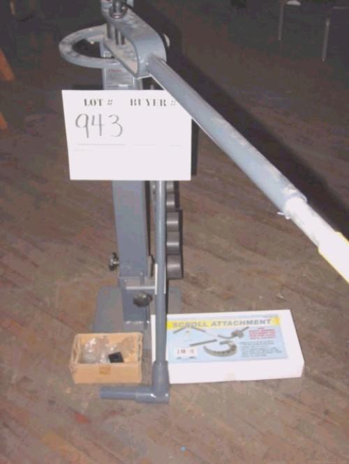 Bender with scroll attachment