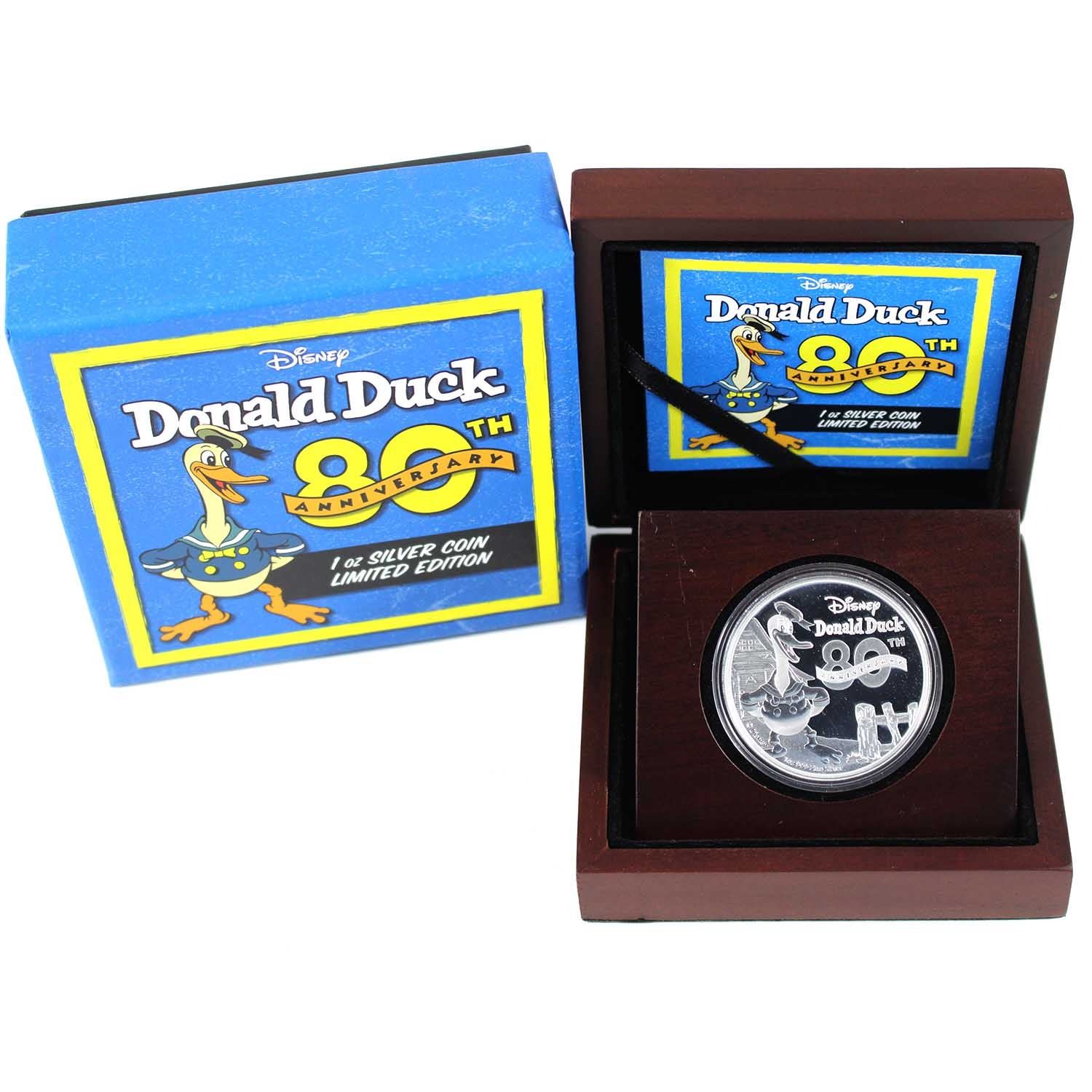 Niue 2014 $2 Disney-Donald Duck 80th Anniversary Limited Edition Fine ...