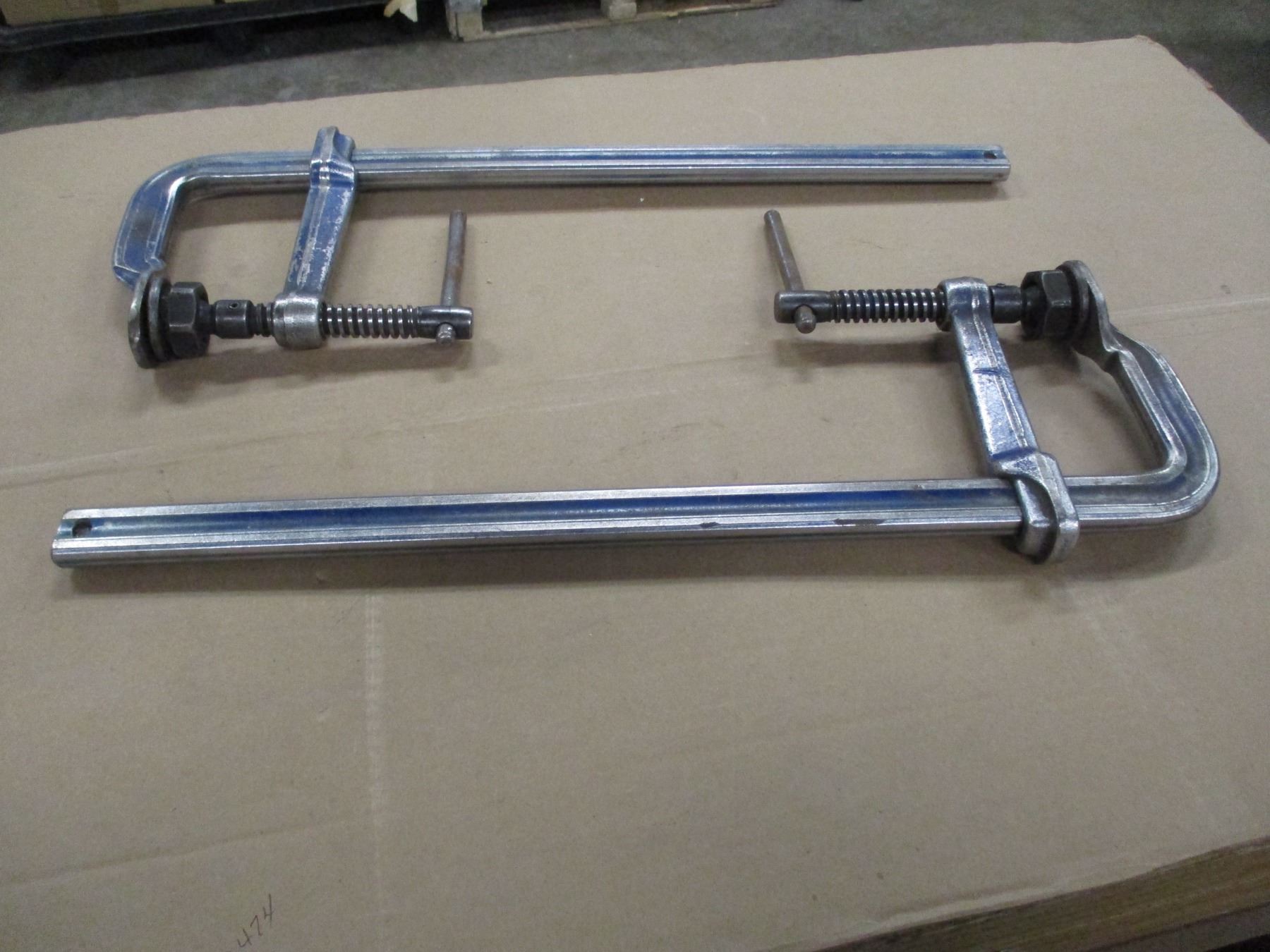 BOX C/W 2 CLAMPS (APPROX. 20" LONG)