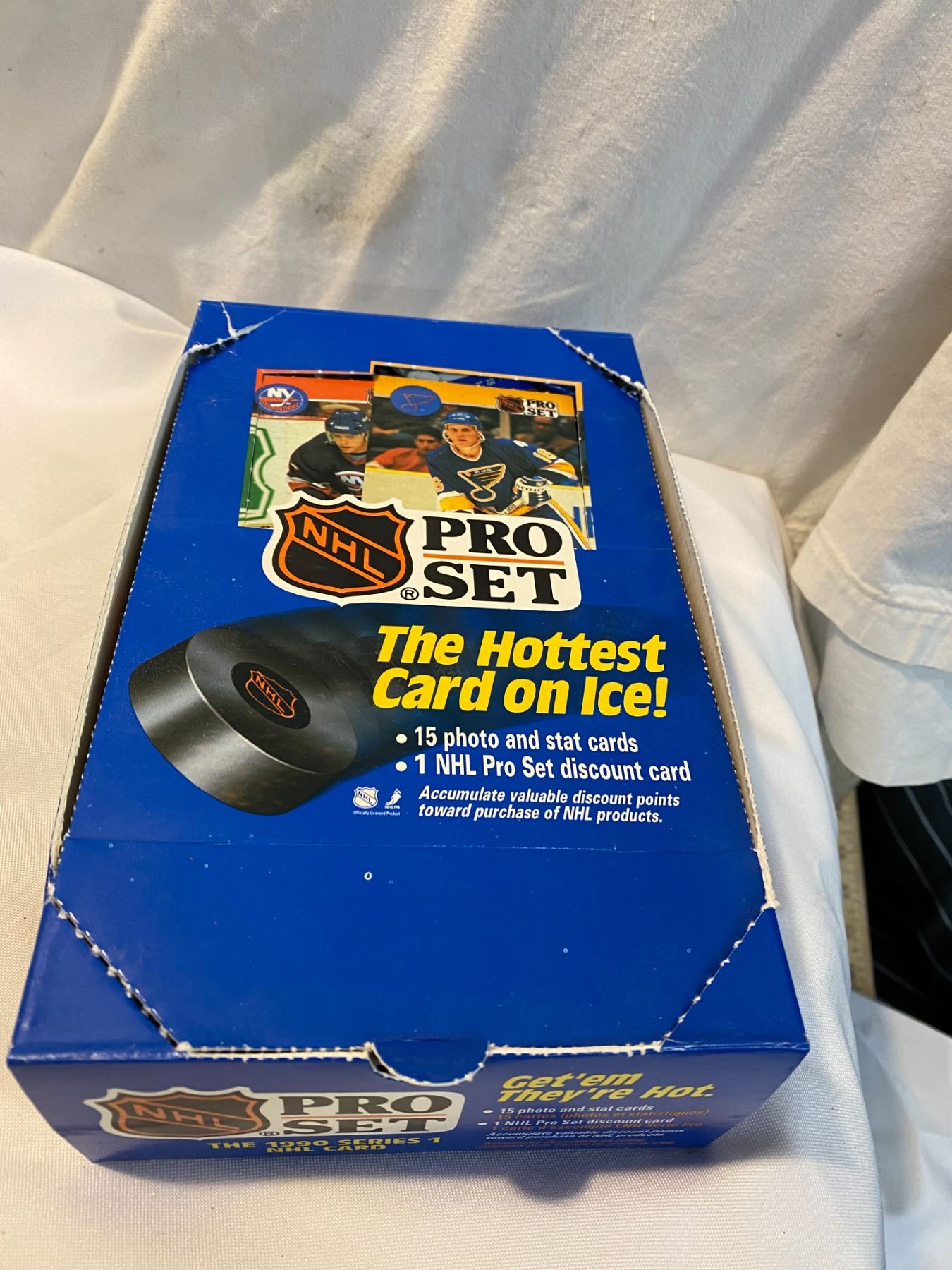 NHL pro set hockey cards