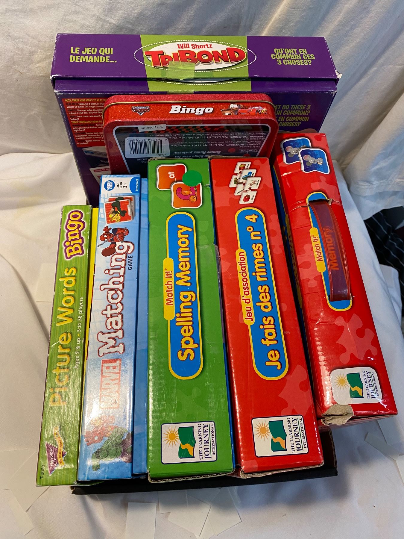 Assorted games memory etc