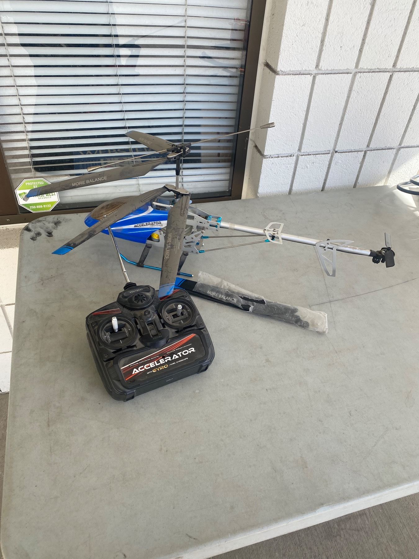 Accelerator helicopter