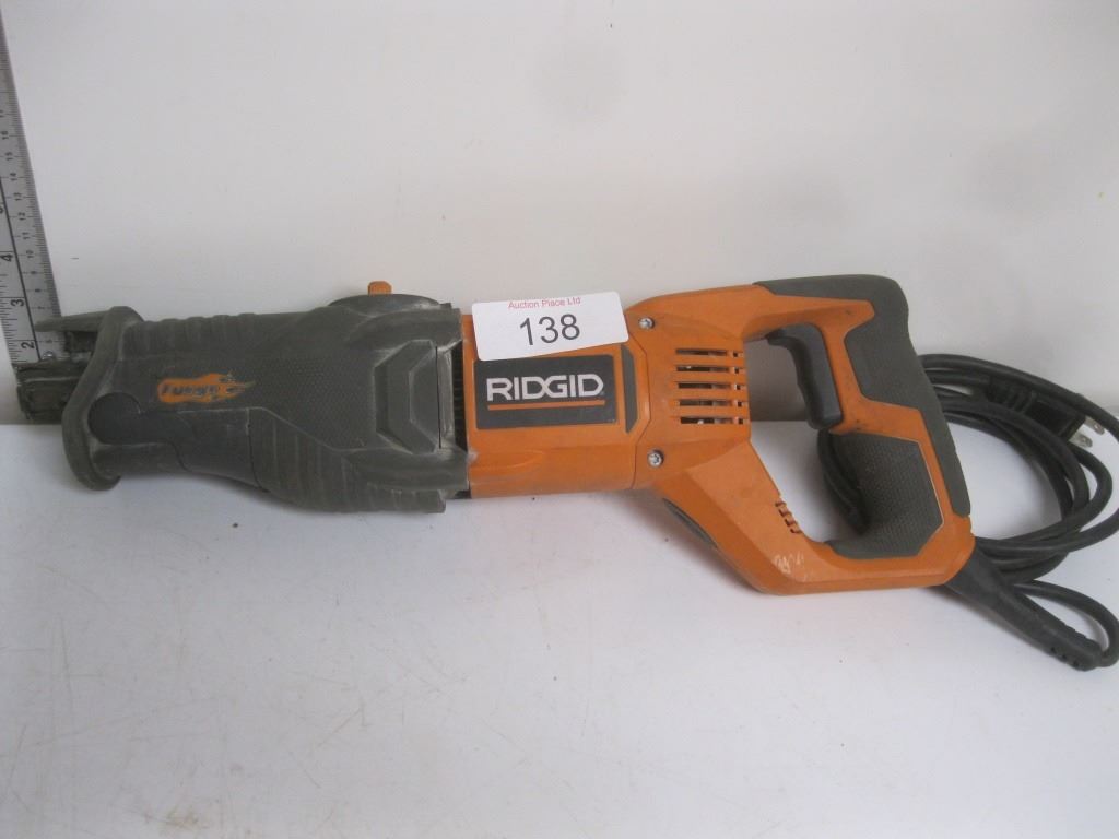 Ridgid reciprocating saw
