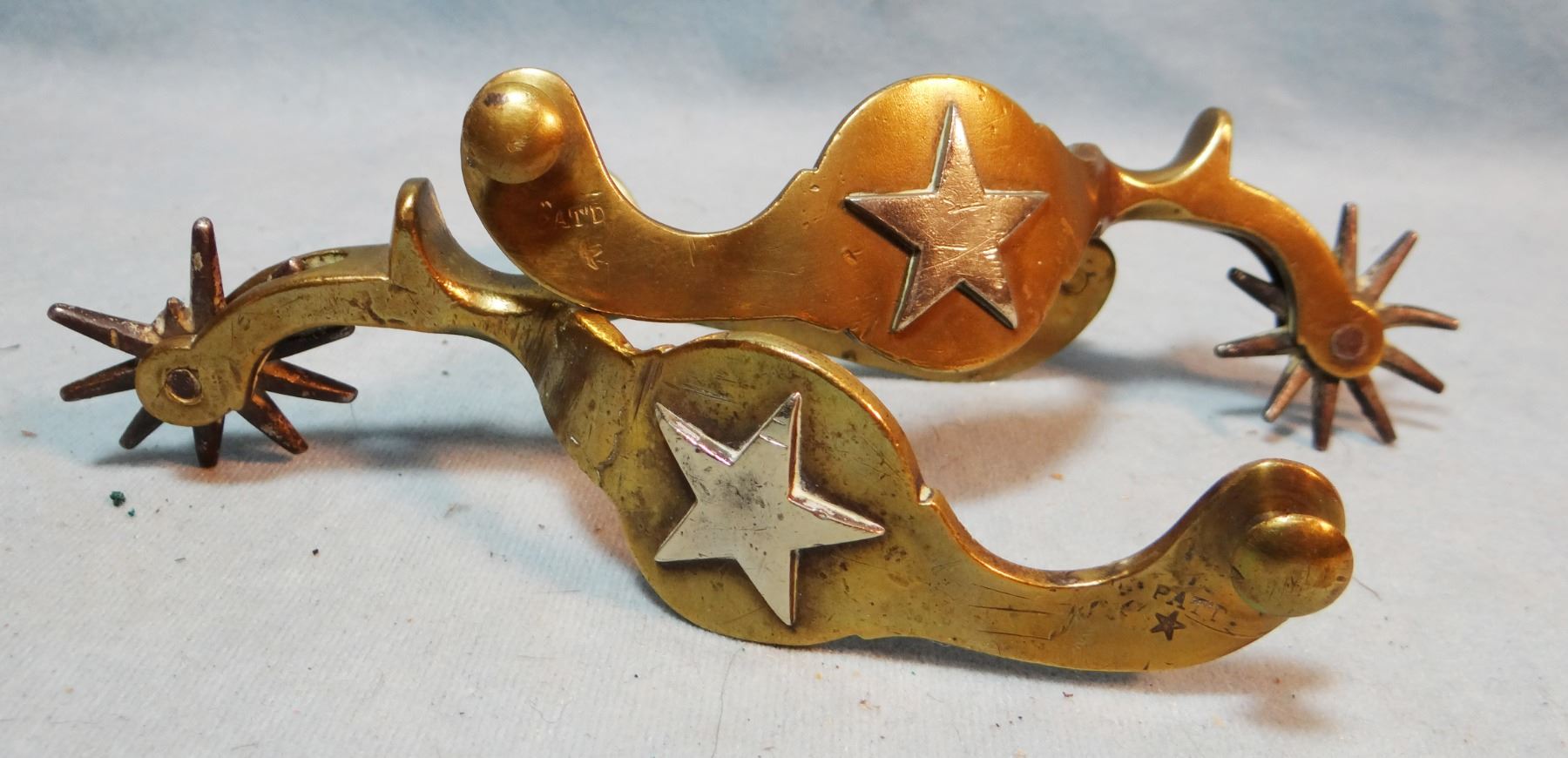 Buermann Hercules Bronze spurs w/silver star